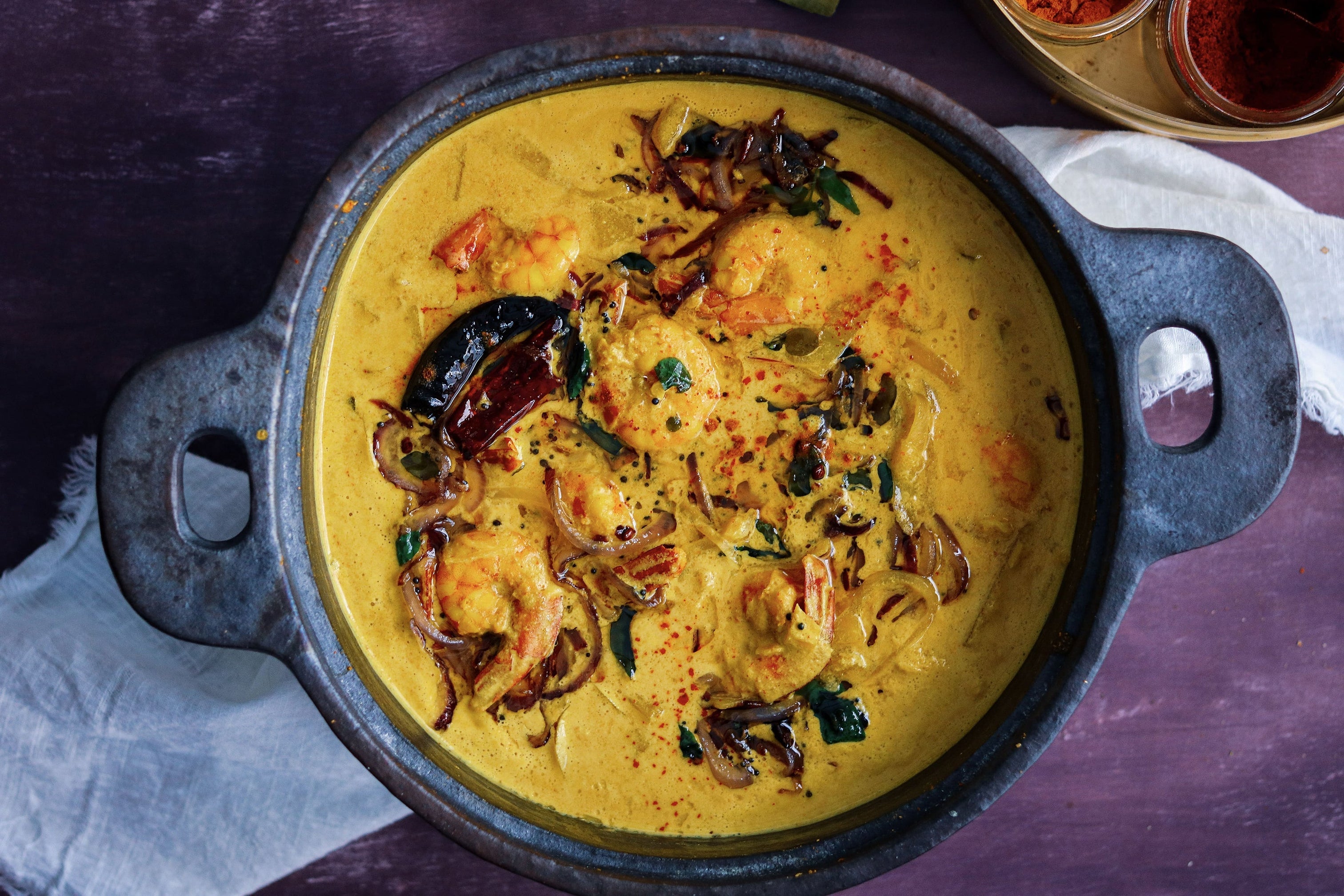 how to cook prawns curry indian