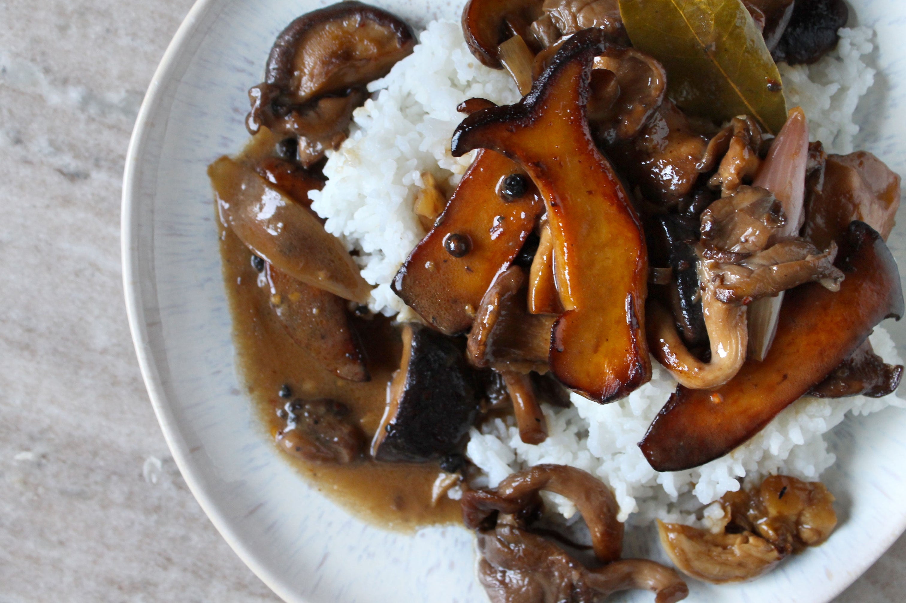 how to cook adobong oyster mushroom