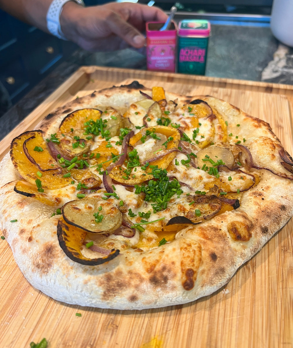 Nik's Achari Squash Pizza – Diaspora Co.