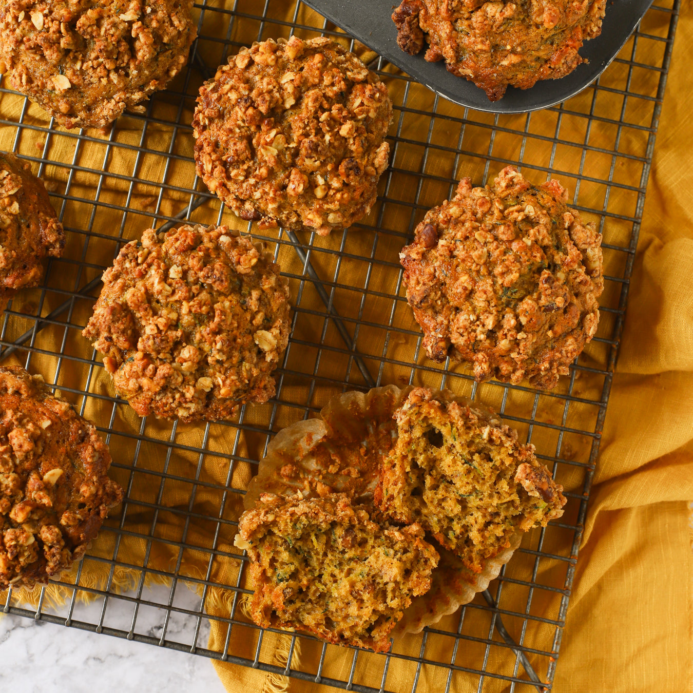 Asha's Chai-Spiced Zucchini Muffins – Diaspora Co.